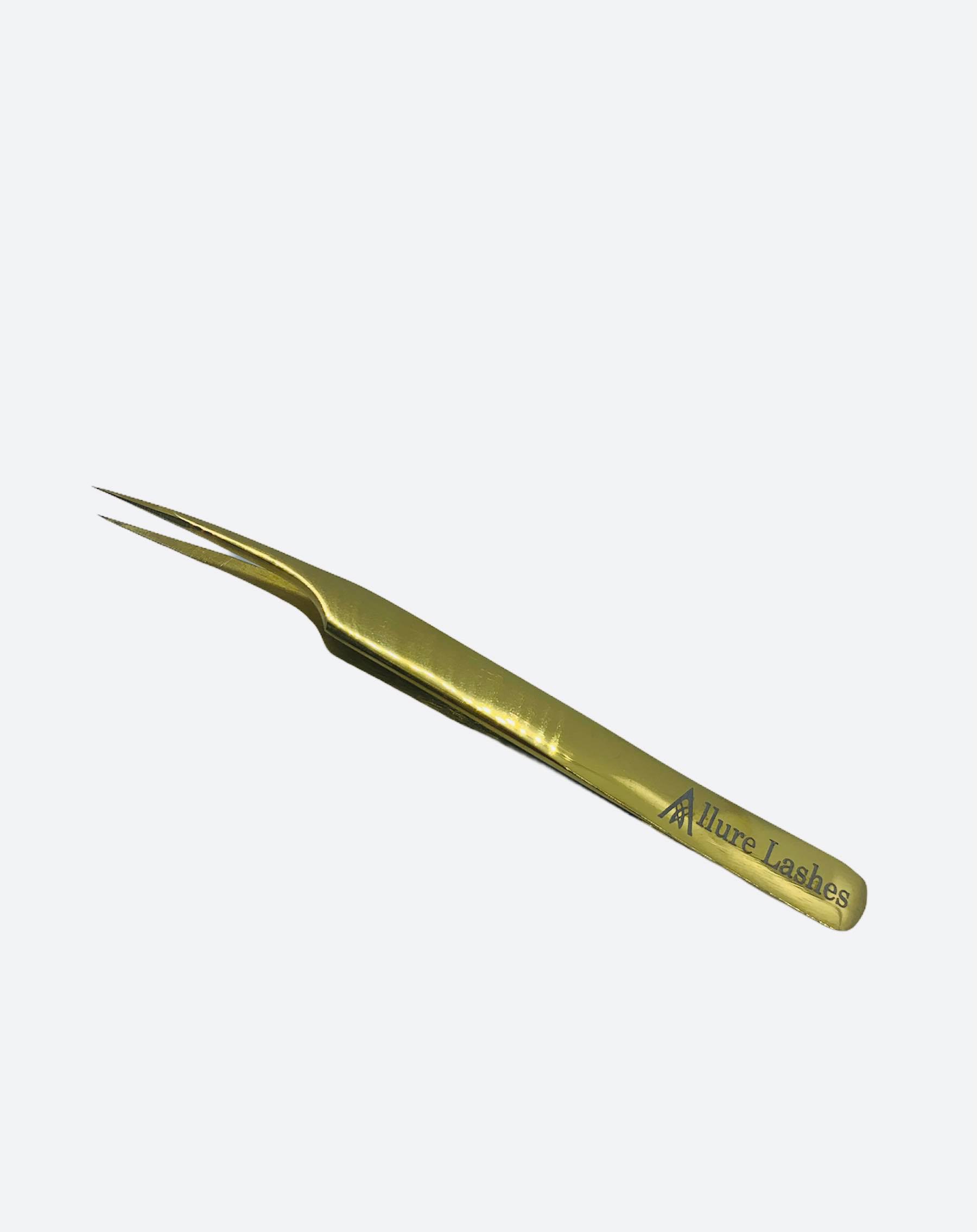 Gold Isolation buet pincet – Allurenlashes.com